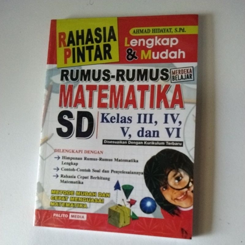 Jual RUMUS-RUMUS MATEMATIKA SD KELAS 3,4,5,6 | Shopee Indonesia