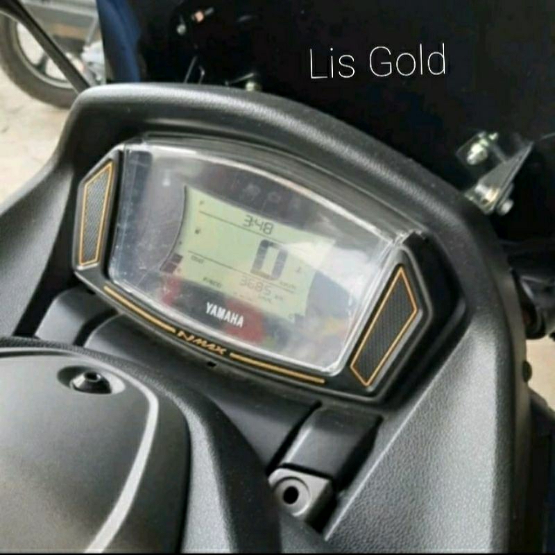 Jual Karet Lis Spidometer Nmax New Connected Anti Gores Kaca Mika ...