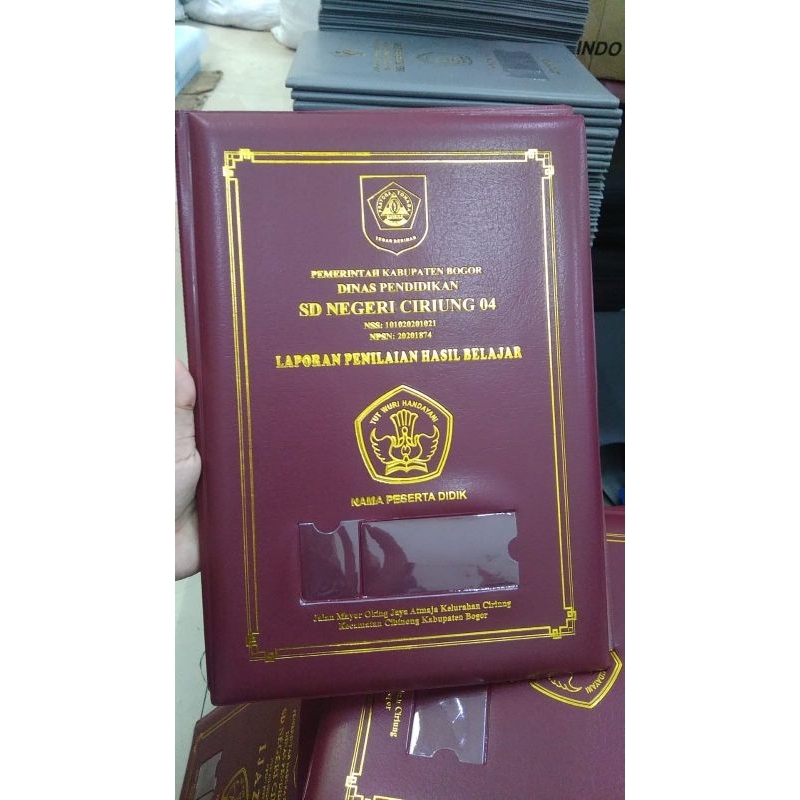 Jual Sampul Map Raport isi 10lembar | Shopee Indonesia