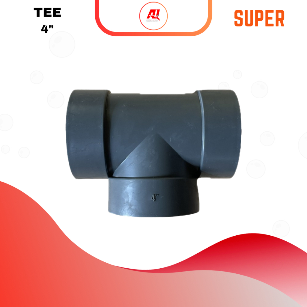 Jual Tee Merk Super Size 4" | Fitting Pipa | Sambungan Pipa | Pipa PVC ...