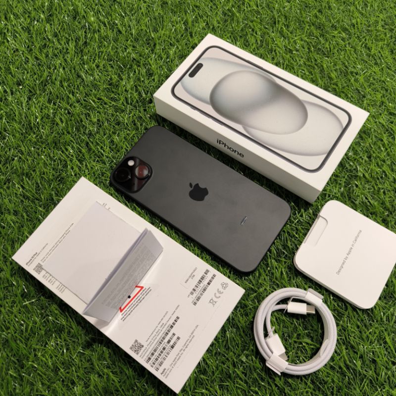 Jual iPhone 15 Plus 128GB iBox Garansi 20 Juli 2025 - Black | Shopee ...