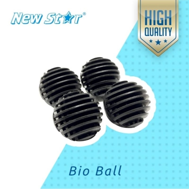 Jual TERMURAH. BIO BALL ASLI (TIDAK KEMPES) 3 CM. MEDIA FILTER KOLAM ...