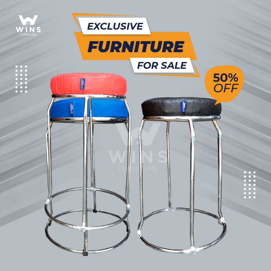 Jual Wins Kursi Cafe Besi / Oreo / Bulat / Susun / Bakso / Baso / Resto ...