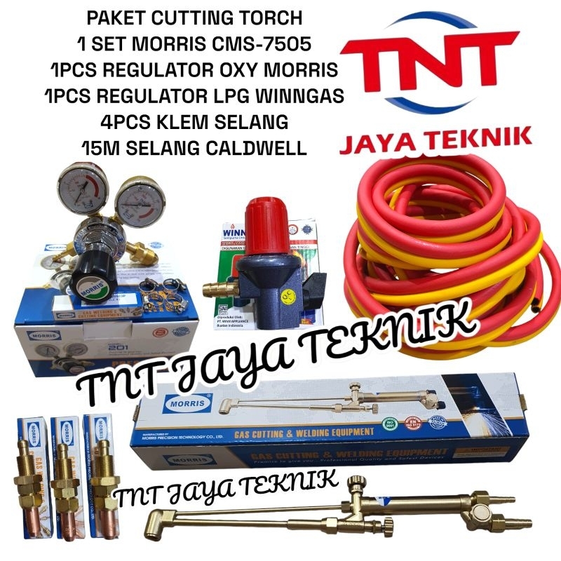 Jual PAKET CUTTING TORCH TYPE M MORRIS CMS 7505 / PAKET STANG BLENDER ...