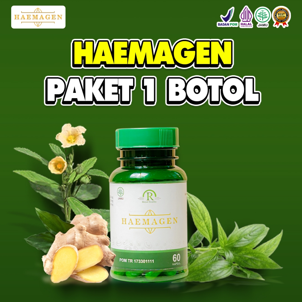 Jual HAEMAGEN - PAKET 1 BOTOL 60 KP | Shopee Indonesia