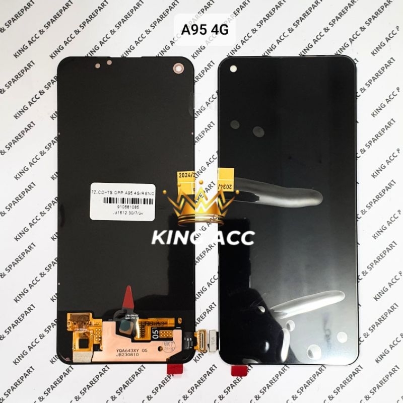 Jual LCD TOUCHSCREEN OPP A95 4G / RENO 7Z 5G / RENO 8Z 5G BLACK OLED ...