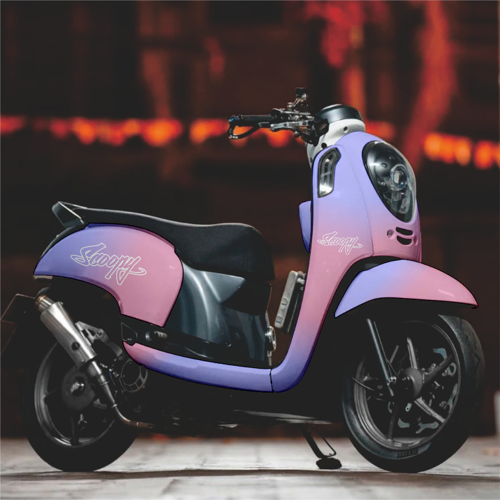 Jual Decal Scoopy 2013 2014 2015 2016 2017 Full body Stiker Scopy fi ...