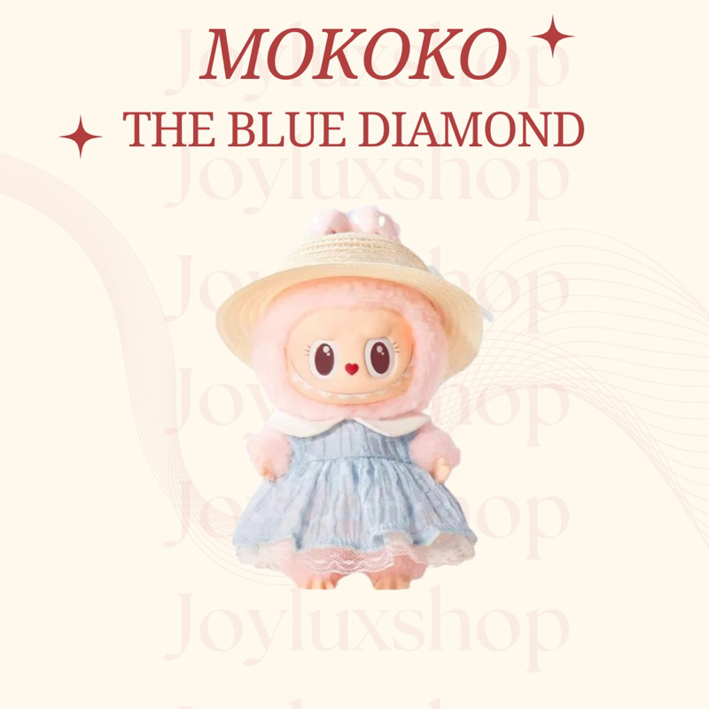 Jual (READY) POP MART LABUBU Mokoko The Blue Diamond Summer Party Ver 3 ...