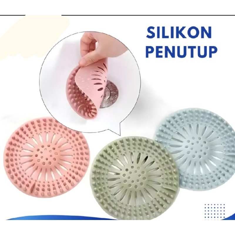 Jual silicon penutup saluran lubang air / penutup wastafel / penutup ...