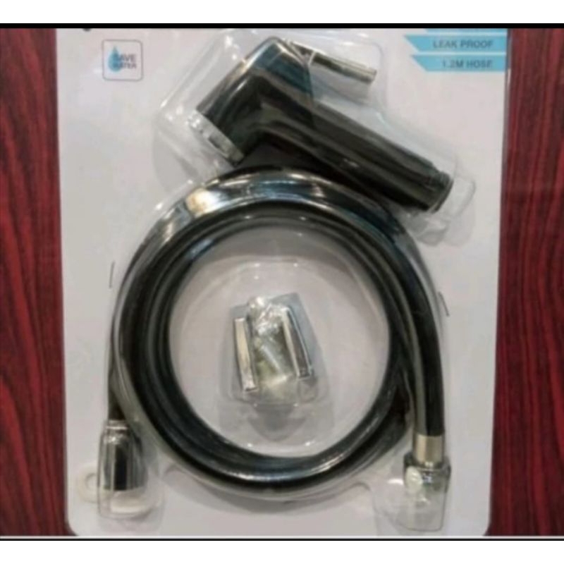 Jual jet shower kloset toilet hitam bano / jet shower toilet hitam ...