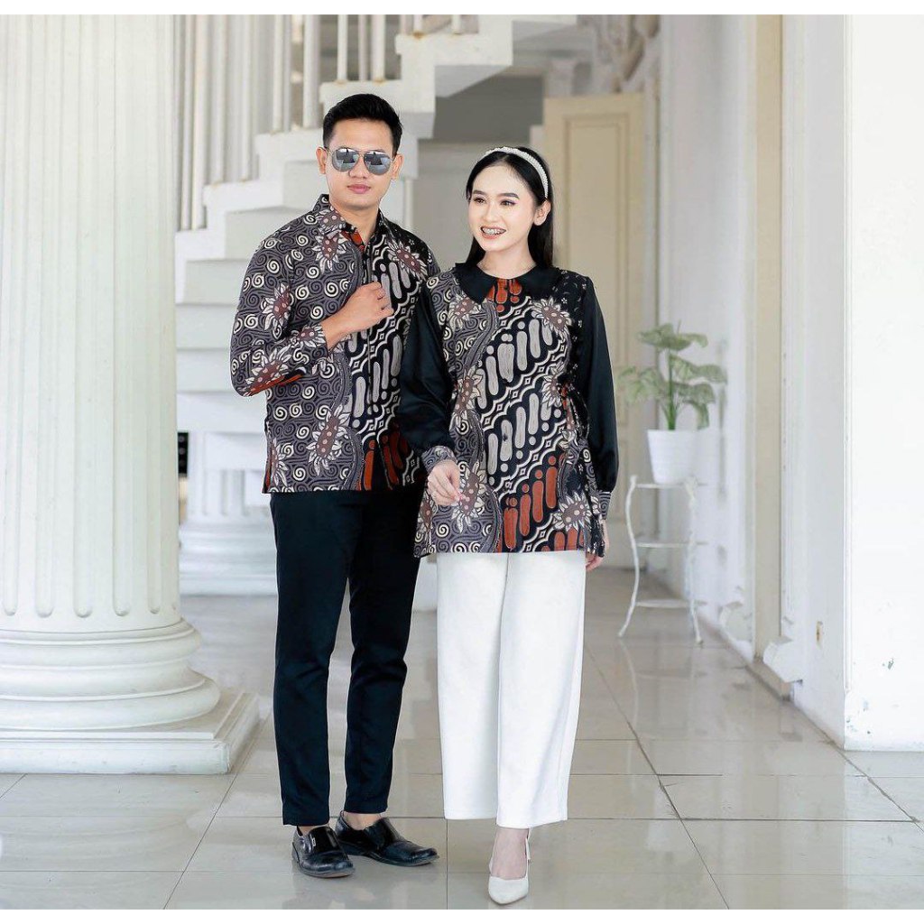 Jual Benang Raja Batik Couple Pria Wanita PKCT Sasir Katun | Shopee ...