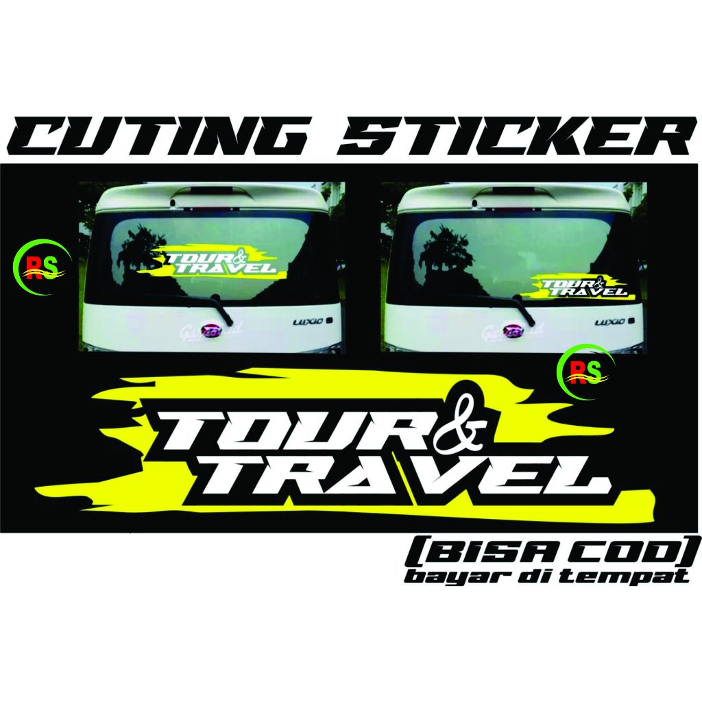 Jual STIKER MOBIL TOUR DAN TRAVEL KEREN,STICKER MOBIL ELF LUXIO GRAN ...
