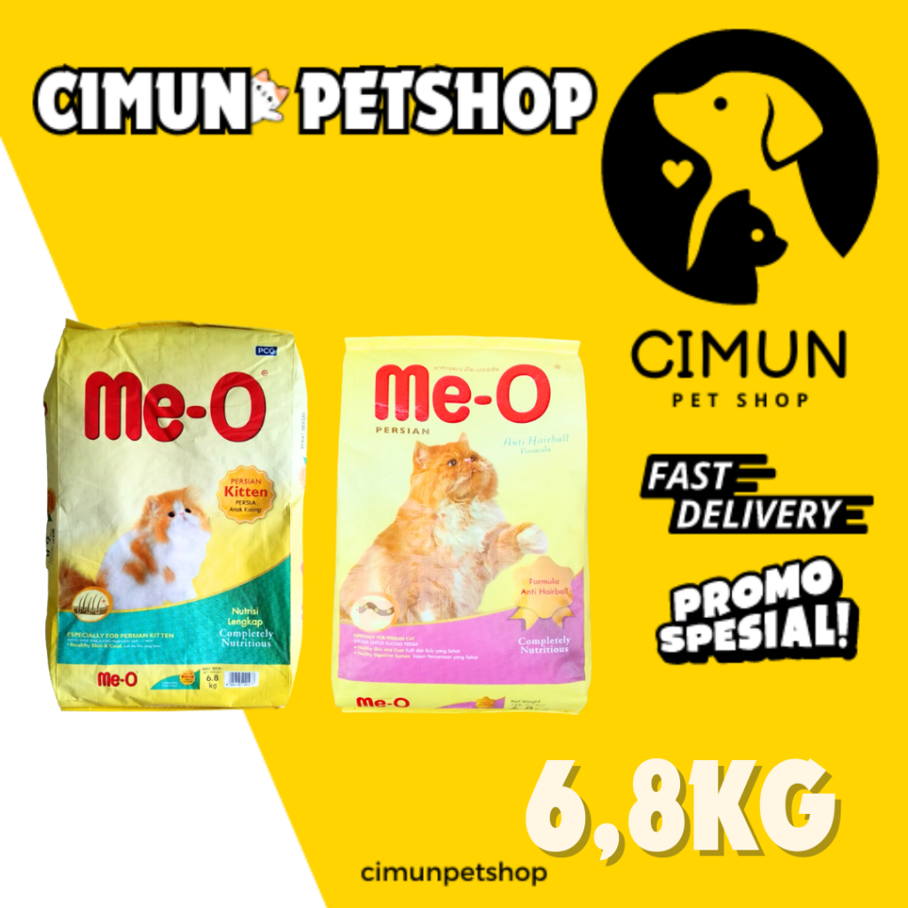 Jual MEO persian 6.8kg adult & kitten makanan kucing persia MEO ...