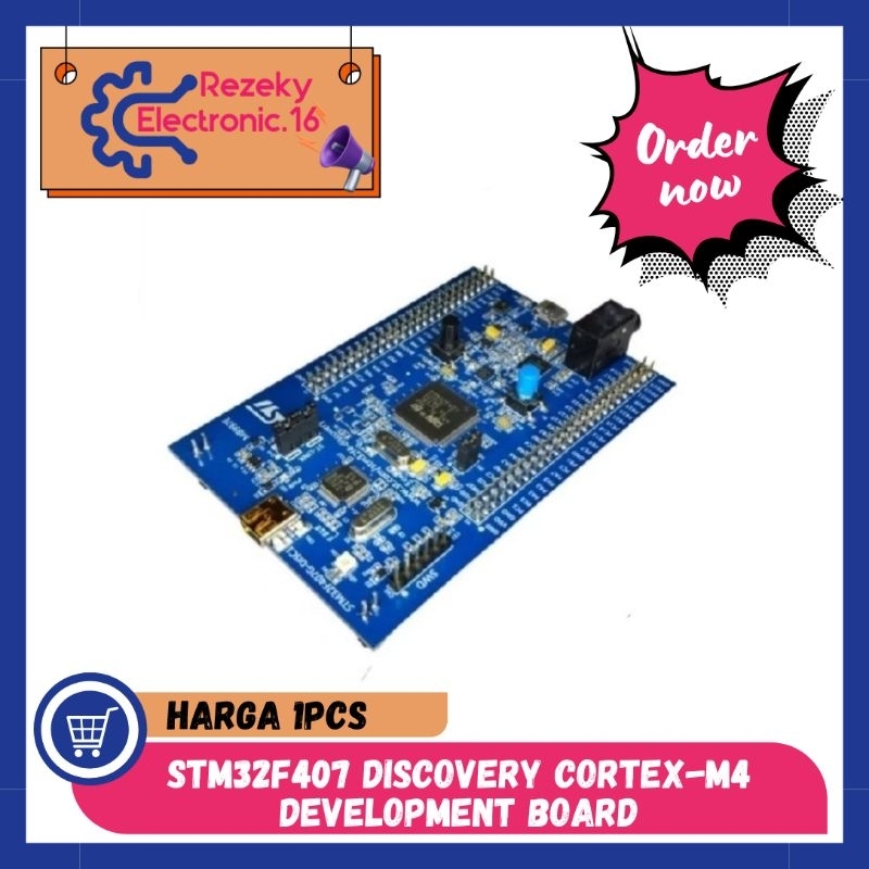 Jual STM32F407 DISCOVERY STM32F4 Cortex-M4 Development Board Module St-link | Shopee Indonesia