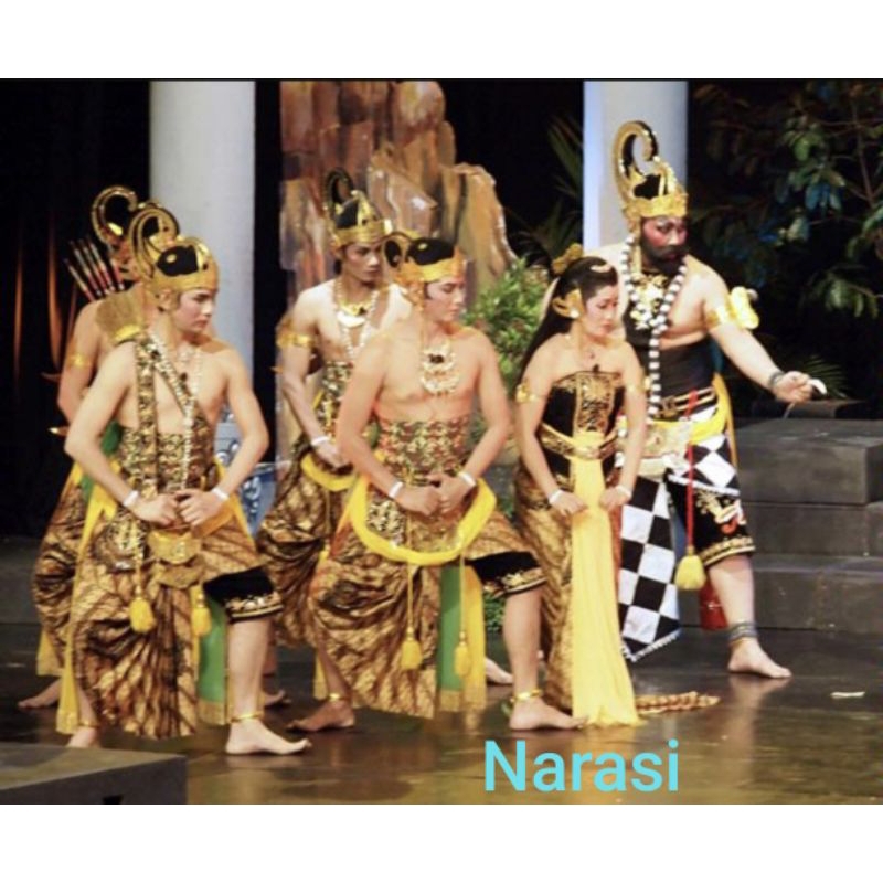 Jual Setelan Kostum Wayang Orang Nakula Dan Sadewa | Shopee Indonesia
