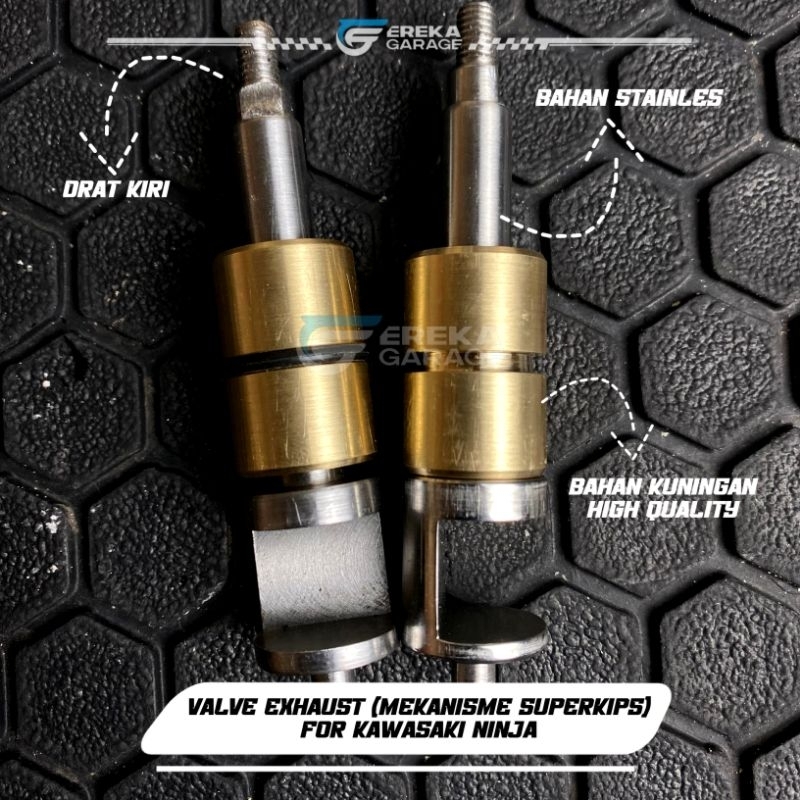 Jual VALVE EXHAUST ( MEKANISME SUPERKIPS ) FOR KAWASAKI NINJA | Shopee ...