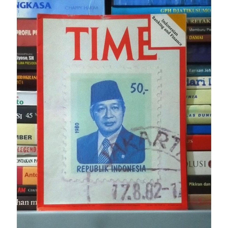 Jual Majalah Time Magazine 20 September 1982 : Cover Presiden Soeharto ...