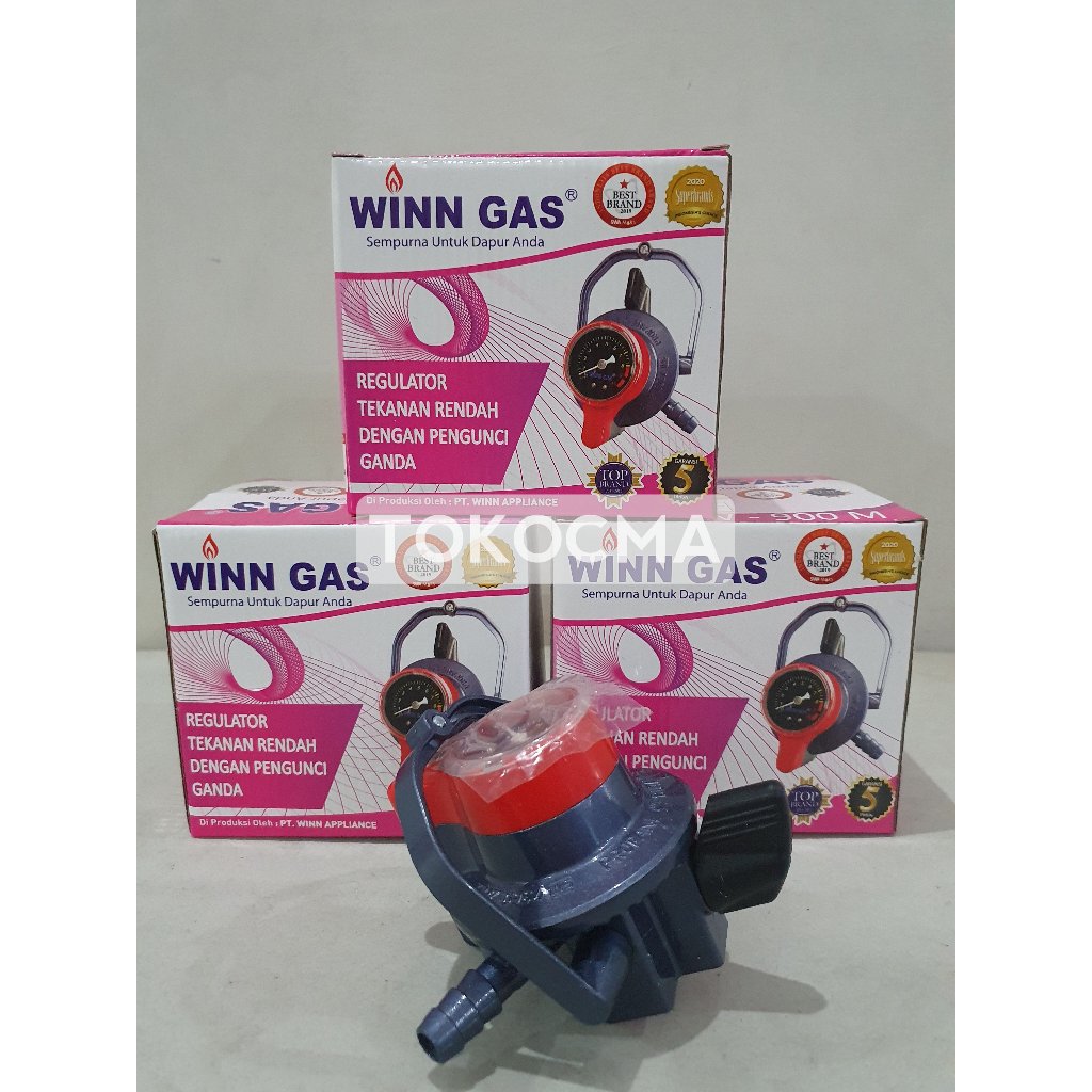 Jual Kepala Gas Regulator / Kompor Gas + Meter Meter W - 900M Tekanan ...