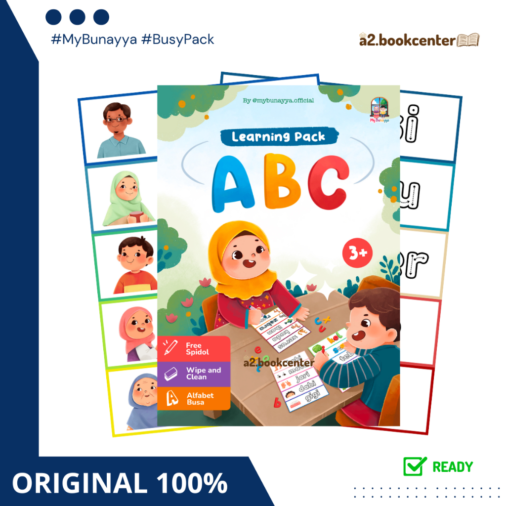 Jual [ABC] READY - ABC Learning Pack MyBunayya | Shopee Indonesia