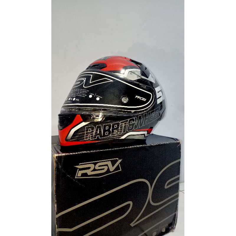 Jual Helm RSV FFC21 Carbon Rabbit and Wheels rnw Limited edition ...