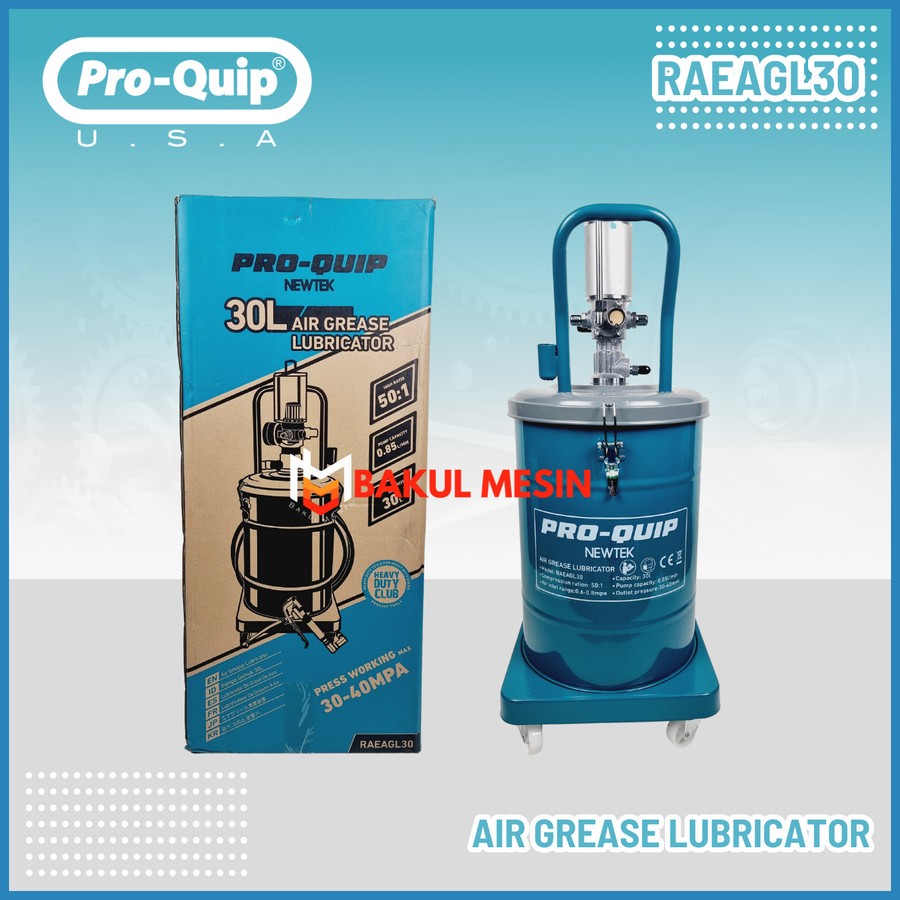 Jual Pompa Oli Angin Air Grease Lubricator 30L Greas Pump ProQuip ...