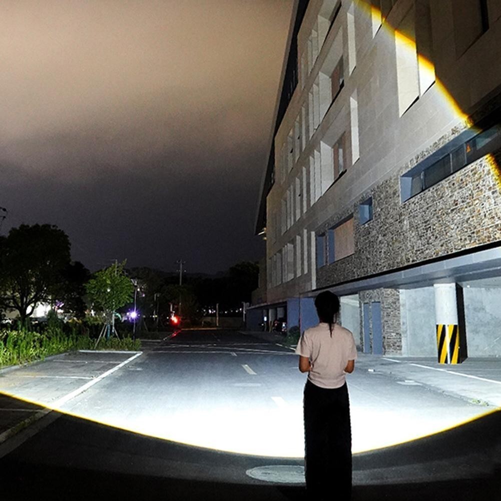 Jual Senter Laser Zoom Senter Tangan Teleskopik Led Super Terang ...