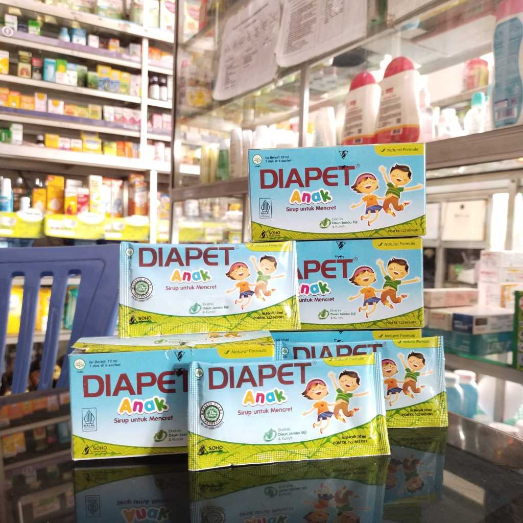 Jual DIAPET ANAK 1SACHET @10ML | Shopee Indonesia