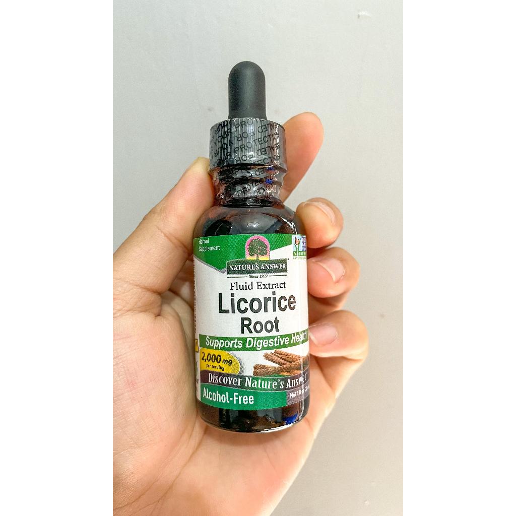 Jual NATURE'S ANSWER LICORICE ROOT 2,000 MG PER SERVING LIQUID DROP 30 ...
