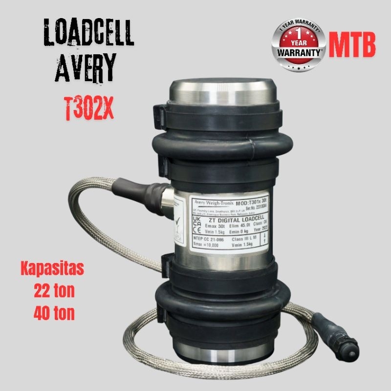 Jual loadcell Avery t302X/loadcell Avery T302X kapasitas 22-40 ton ...
