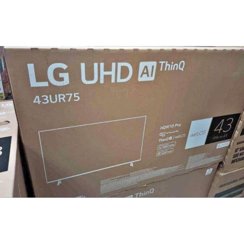 Jual LG UR7500 43 INCH UHD TV 43UR7500PSC | Shopee Indonesia
