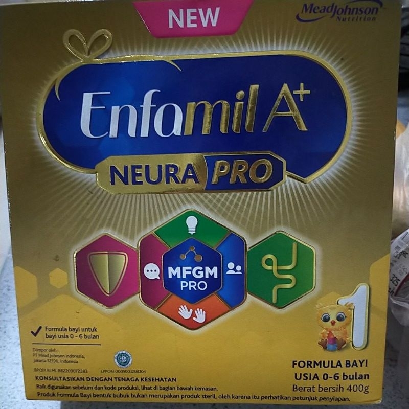 Jual susu enfamil a+ 1 neura pro 400 gram | Shopee Indonesia