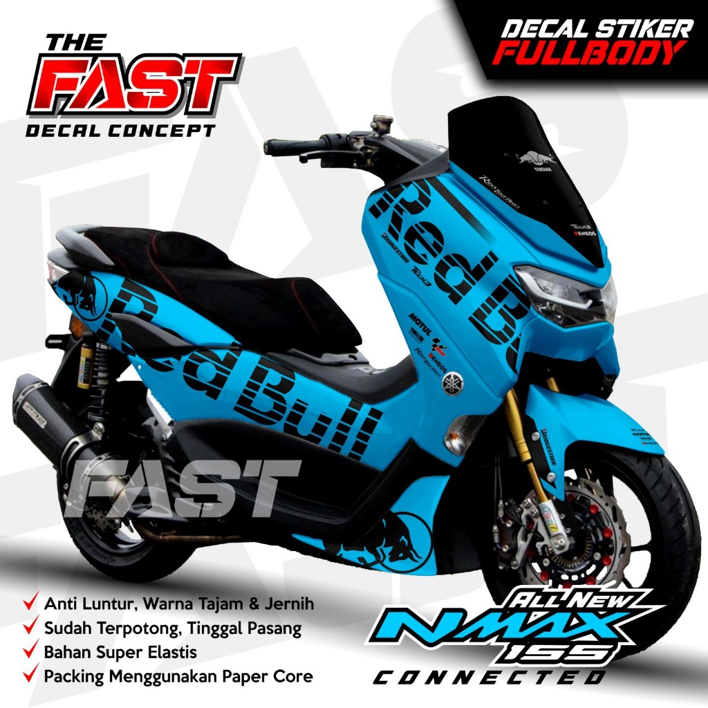 Jual (BISA COD) Decal Sticker Yamaha Nmax 155 New TerBaru Fullbody ...