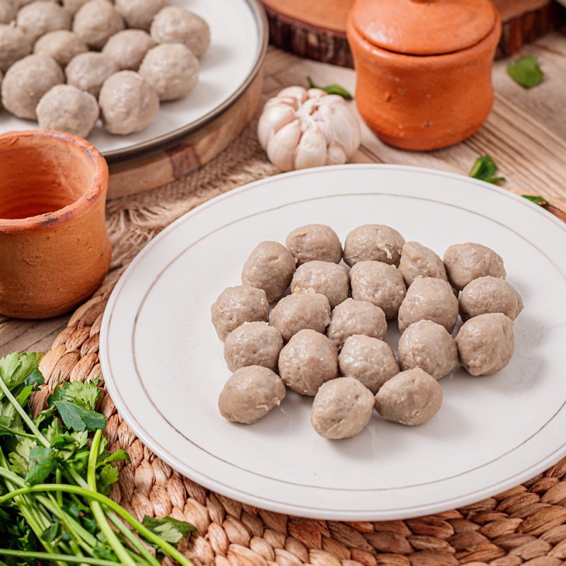 Jual Bakso Kecil Polos Home Made (isi 20 pcs) | Shopee Indonesia
