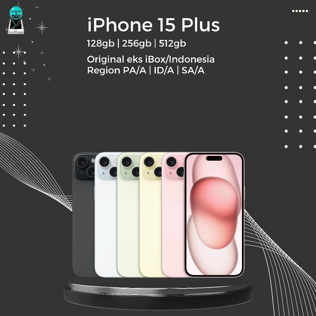 Jual HANDPHONE IP 15 PLUS 128GB 256GB 512GB SECOND ORIGINAL FULLSET EX ...