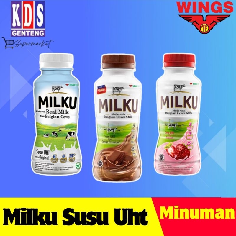 Jual SUSU MILKU 200ml | Shopee Indonesia