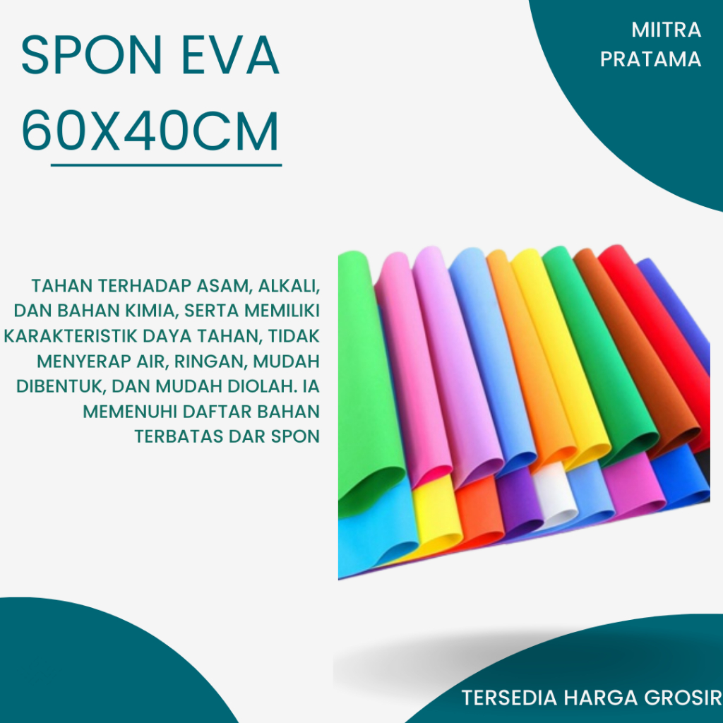 Jual Busa Ati 2mm warna / Eva spon | Spon eva | Eva foam | Shopee Indonesia