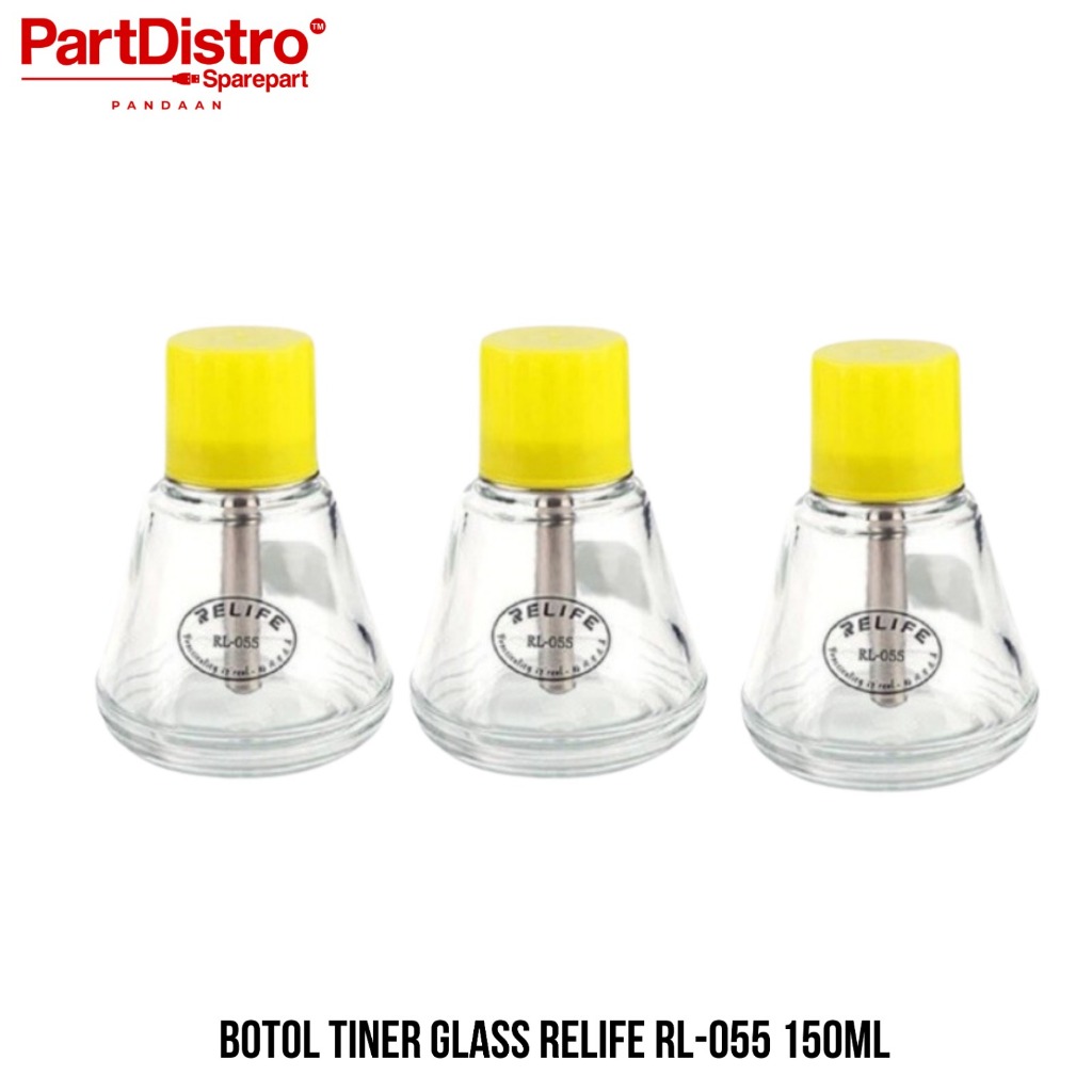 Jual BOTOL TINER GLASS RELIFE RL-055 150ML | Shopee Indonesia
