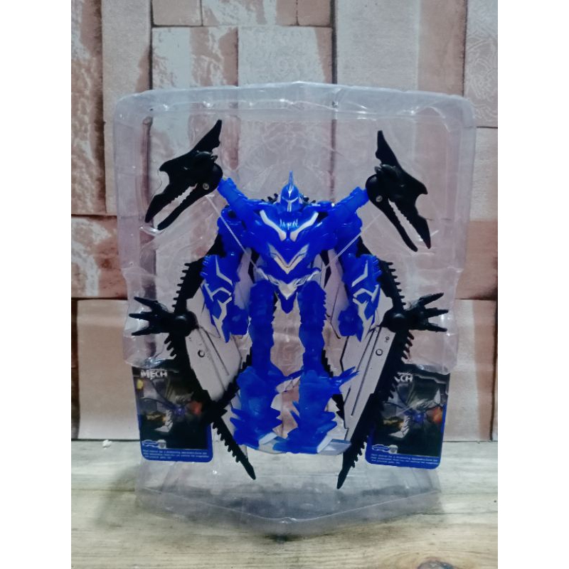 Jual figure strafe robot transformer dinosaurus figure robot dinobot ...