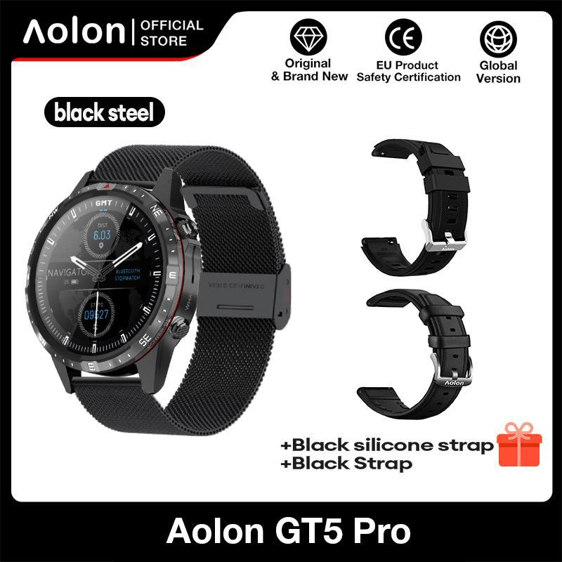 Jual Aolon GT5 Pro Smart Watch Jam Running Pria Pace Compass 1.6 inch ...
