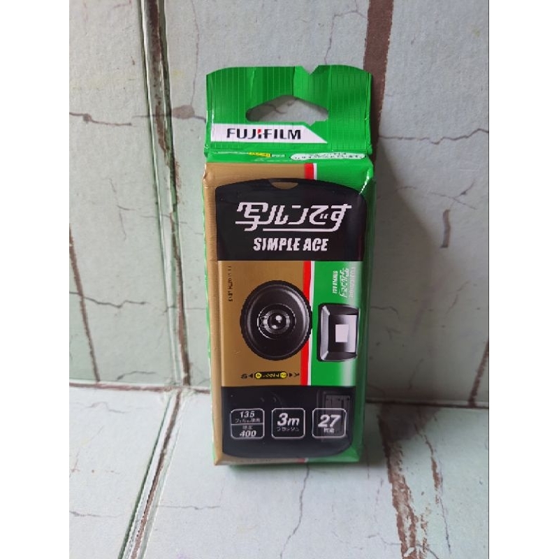Jual Fujifilm simple Ace disposable camera ISO 400 exp 27 | Shopee ...