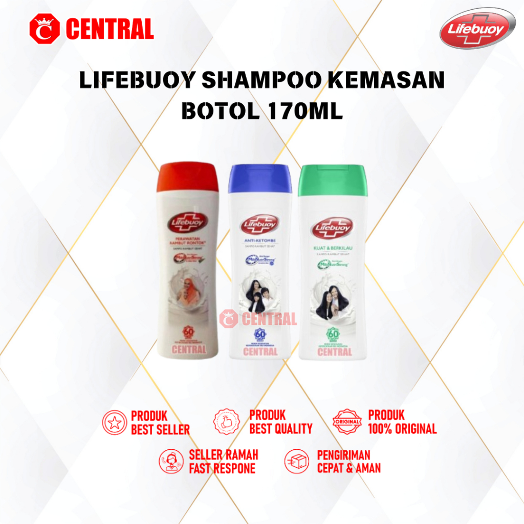 Jual LIFEBUOY SHAMPOO KEMASAN BOTOL 170ML | Shopee Indonesia