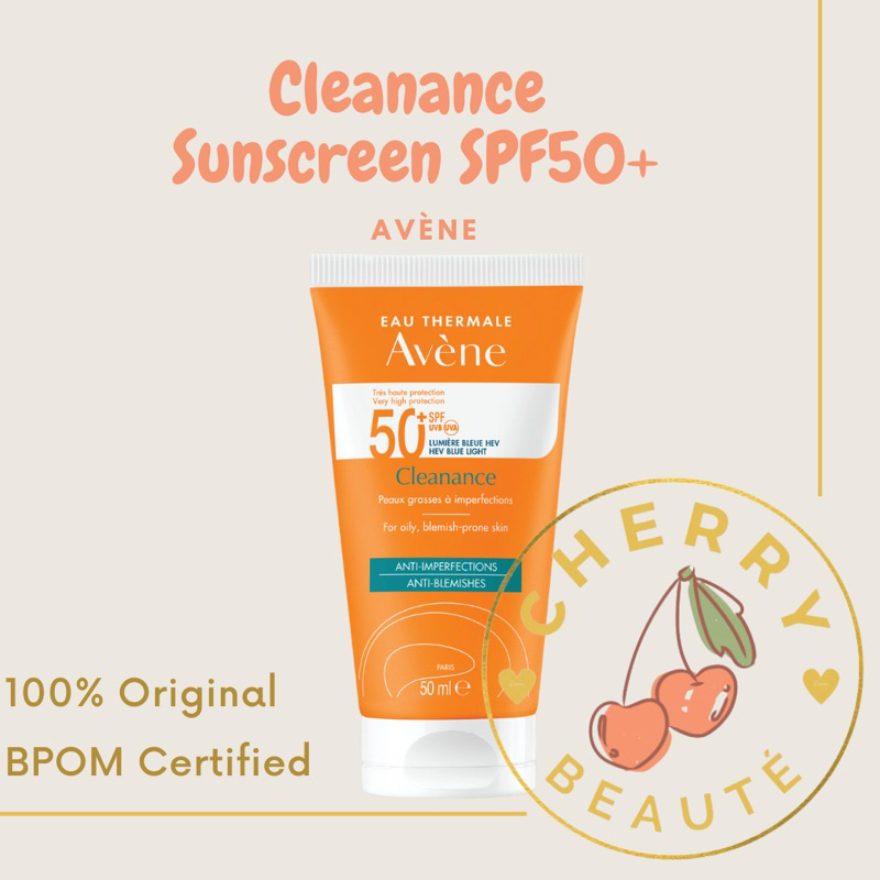 Jual Avene Cleanance Sunscreen SPF 50+ | Shopee Indonesia