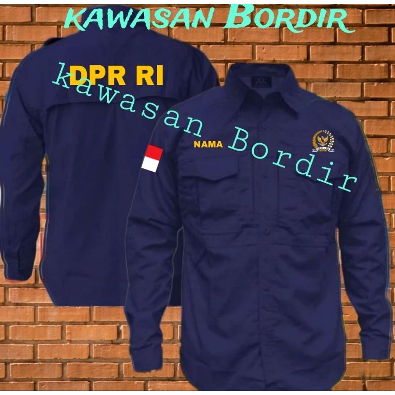 Jual Terbaru kemeja tactikal DPR RI seragam tactikal DPR RI baju ...