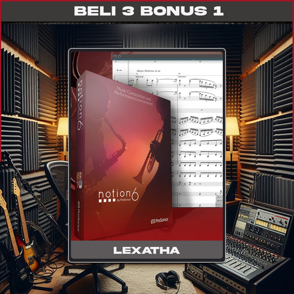 Jual PreSonus Notion 6 Full Activated | Shopee Indonesia