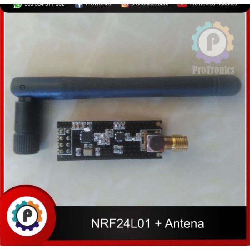 Jual NRF24L01 Wireless Modul + Antenna | Shopee Indonesia
