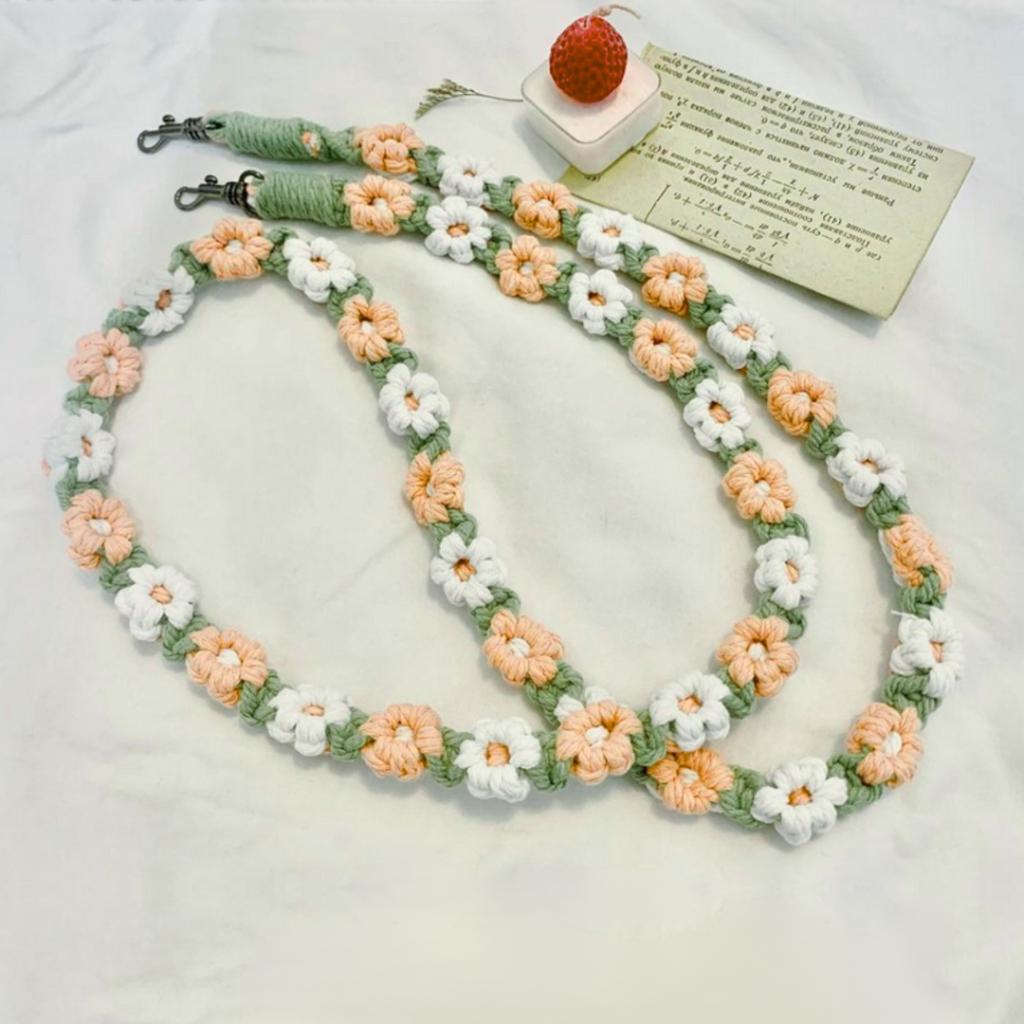 Jual Macrame Flower Strap - Bag Strap - Phone Strap | Shopee Indonesia