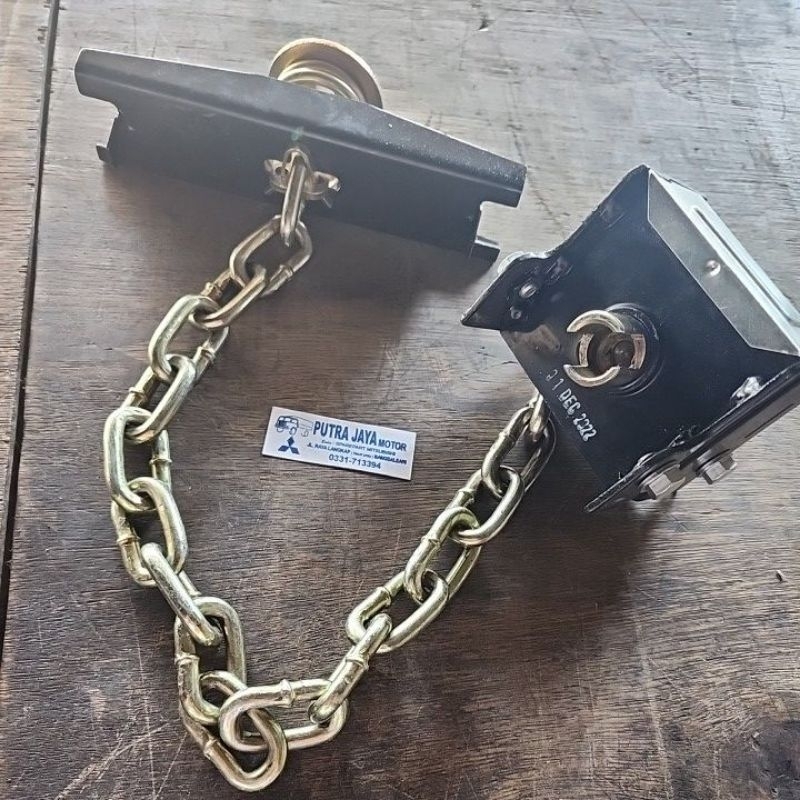 Jual Katrol Gantungan Ban Serep Canter / NMR Rantai Besar | Shopee ...