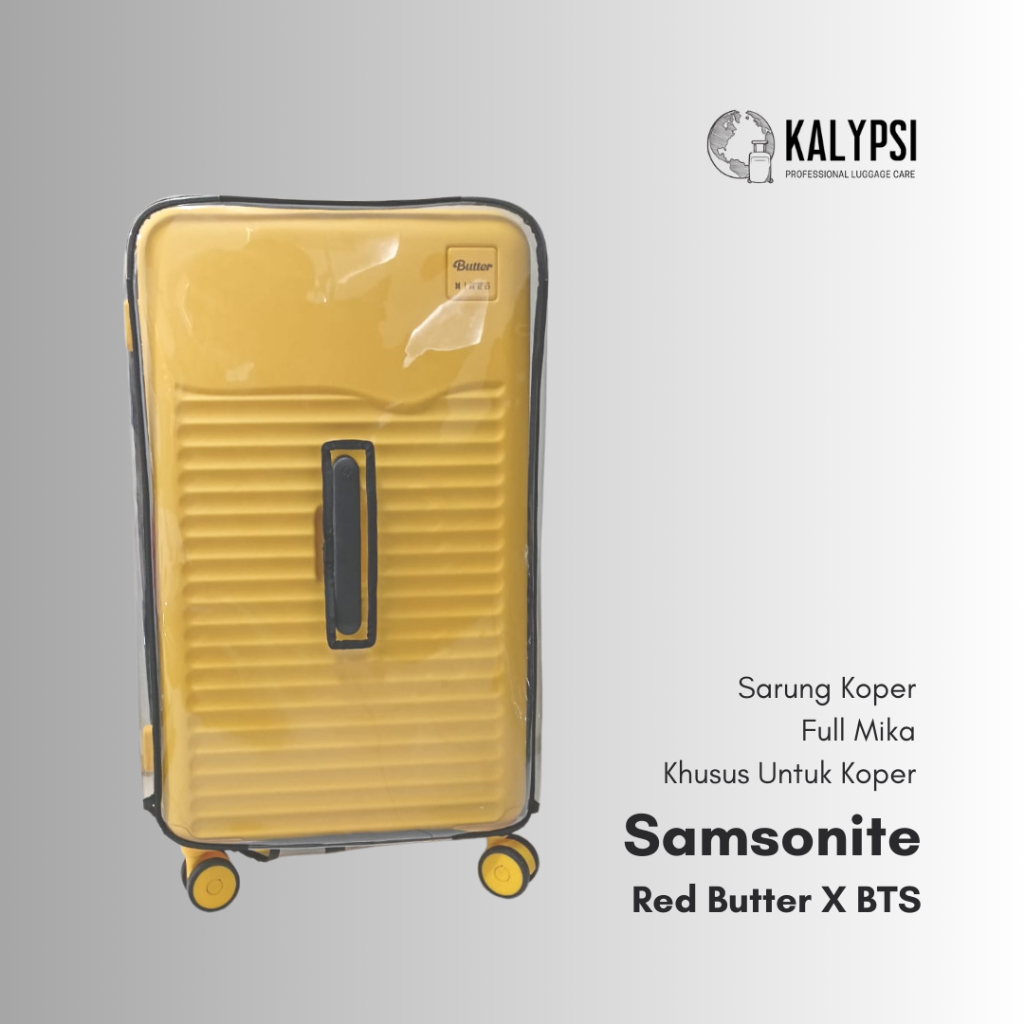 Jual Sarung Koper Full mika Samsonite x BTS Butter Special Edition ...