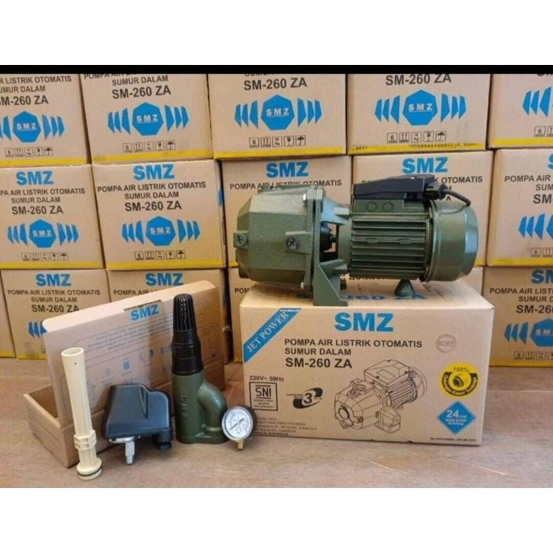 Jual pompa air jet pump SMZ sm-260 za buat kedalaman 30 meter | Shopee Indonesia