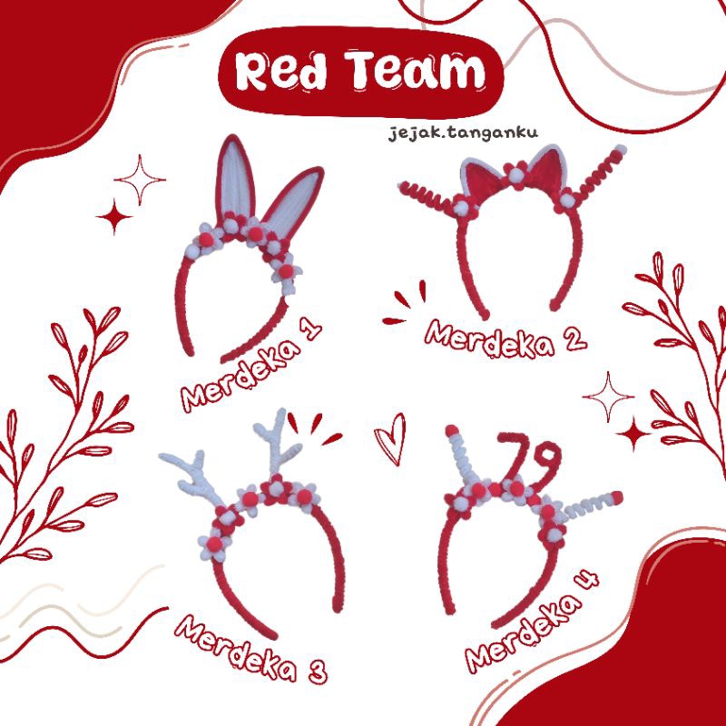 Jual Bando Special 17 Agustus Kemerdekaan RI Pipe Cleaner (kawat bulu ...